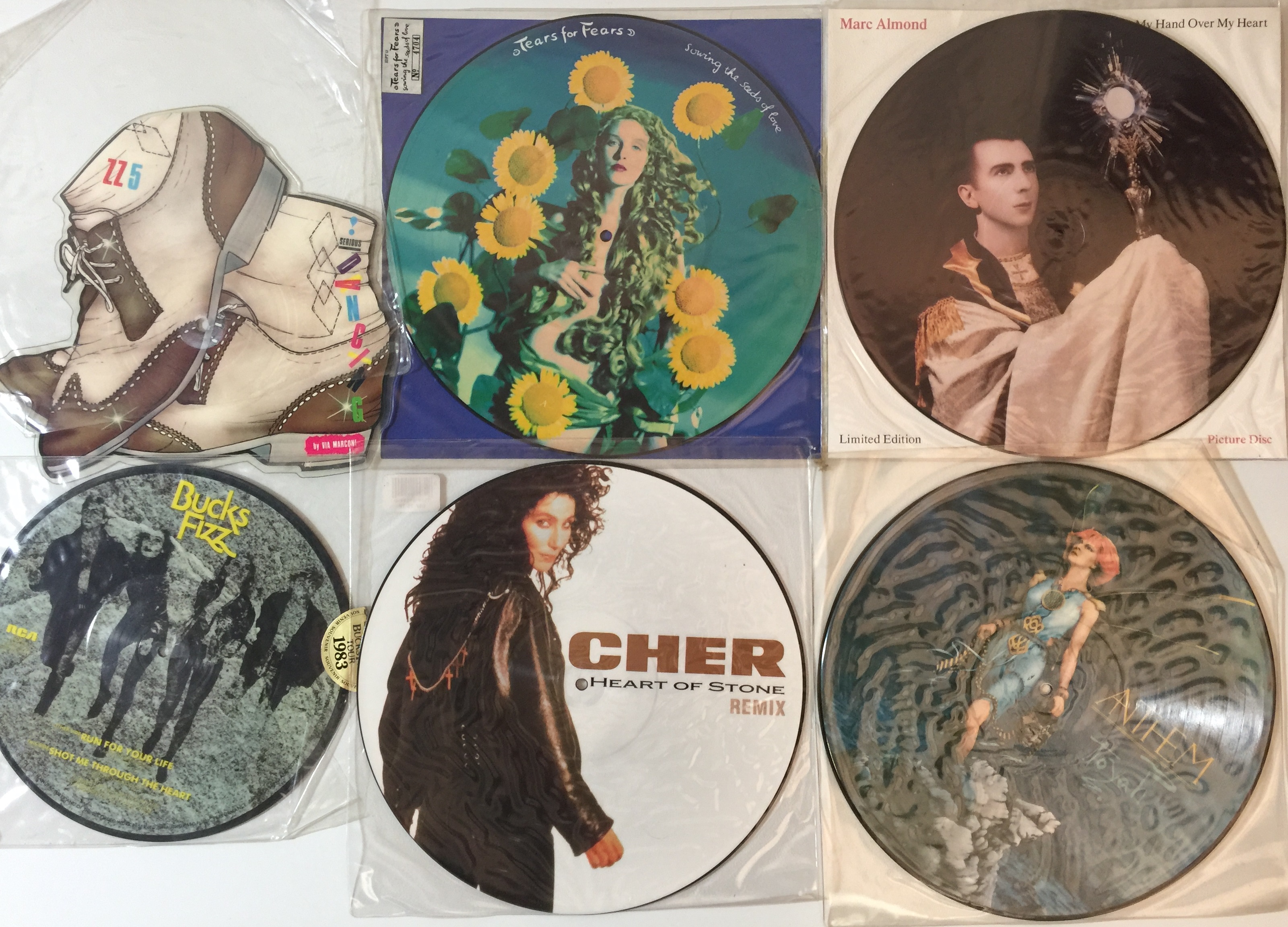 Lot 975 - ROCK/ POP PICTURE DISCS - 7"/ 10"/ 12"